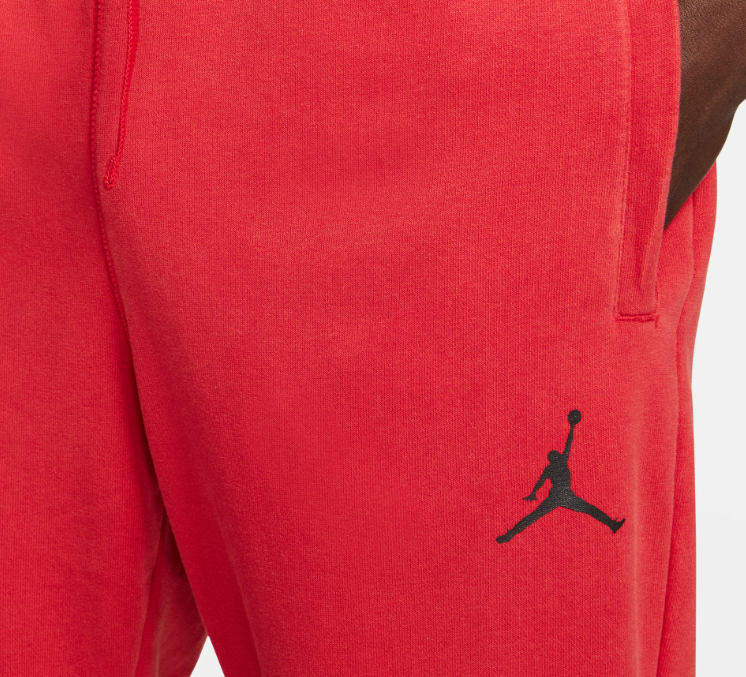 Nike Men's Air Jordan Fleece Pants Gym Red DA9858-687 g | eBay
