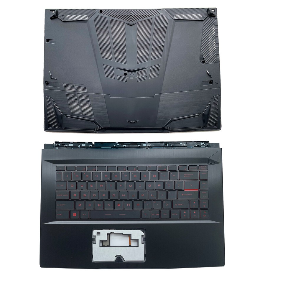 NEW FOR MSI GF65 Thin 9SD 9SE MS-16W1 MS-16W2 Back Cover&Bezel&Hinges ...