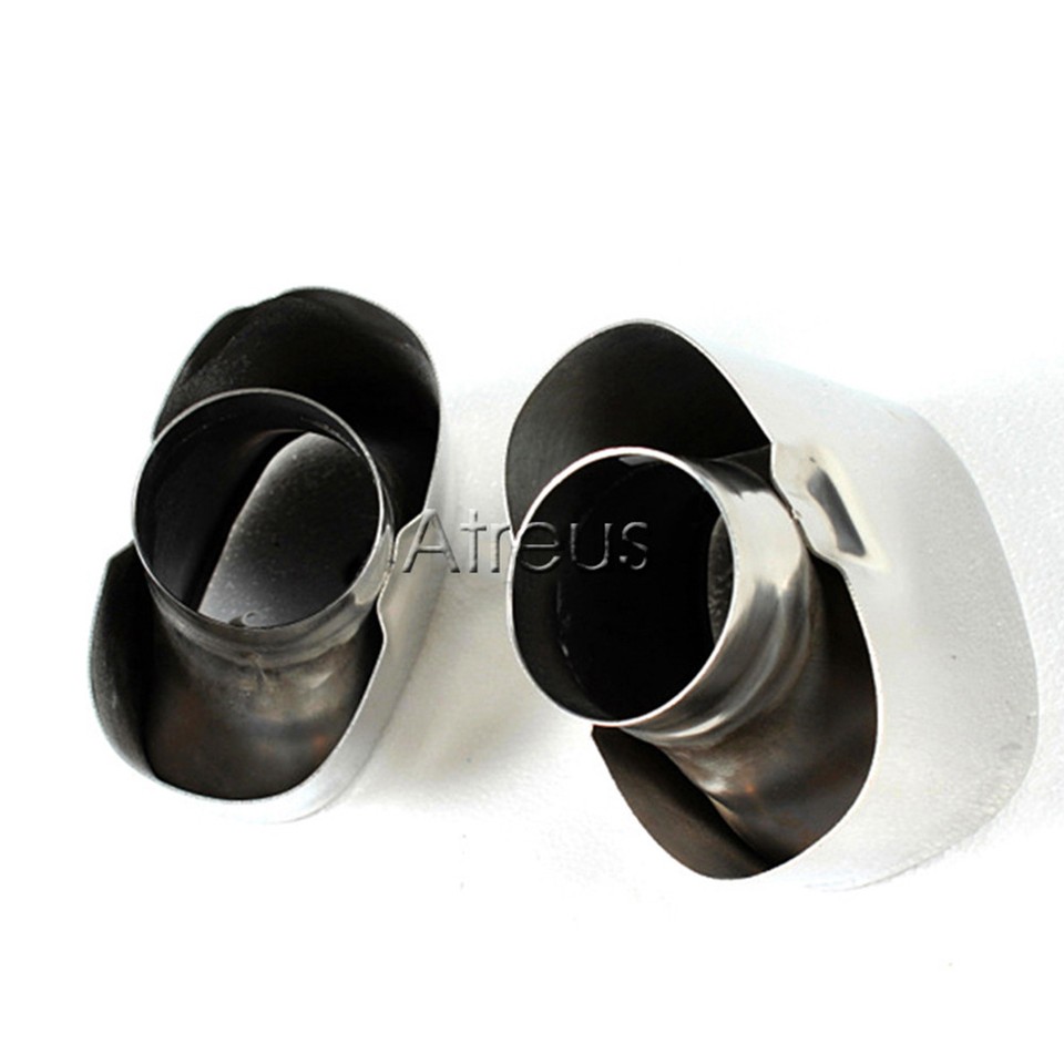 Car Exhaust Tips for BMW X5 E53 E70 2000-2016 Stainless Steel Muffler ...
