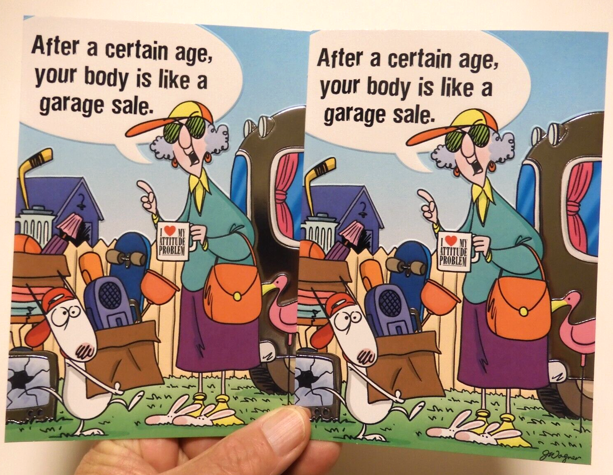 Maxine Funny Happy Birthday Clipart