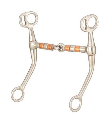 Copper Roller Mouth Training Bit - Stainless Steel - 5" mouth - 7 ...