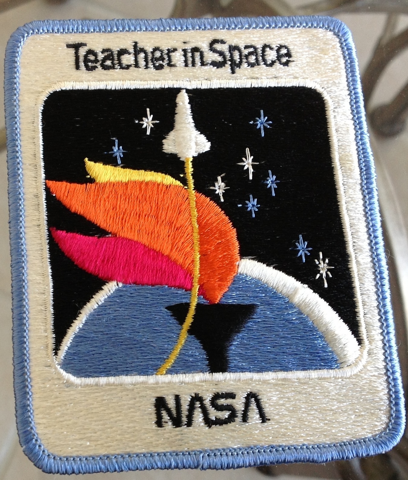 NASA Patch Emblem Astronaut Teacher In Space | eBay