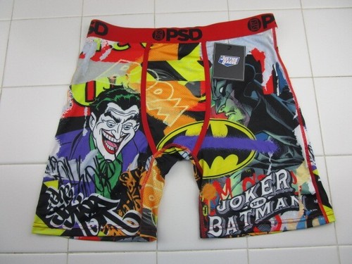 PSD DC Comics Joker Vs Batman Men's Size Large Underwear Boxer Briefs ...