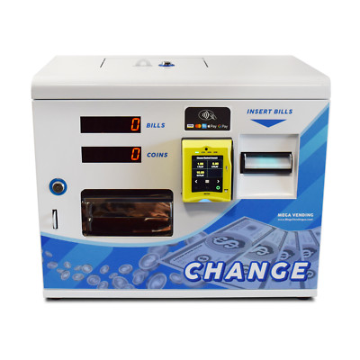 Dollar change machine + Nayax reader & Bill Validator exchange Dollars ...