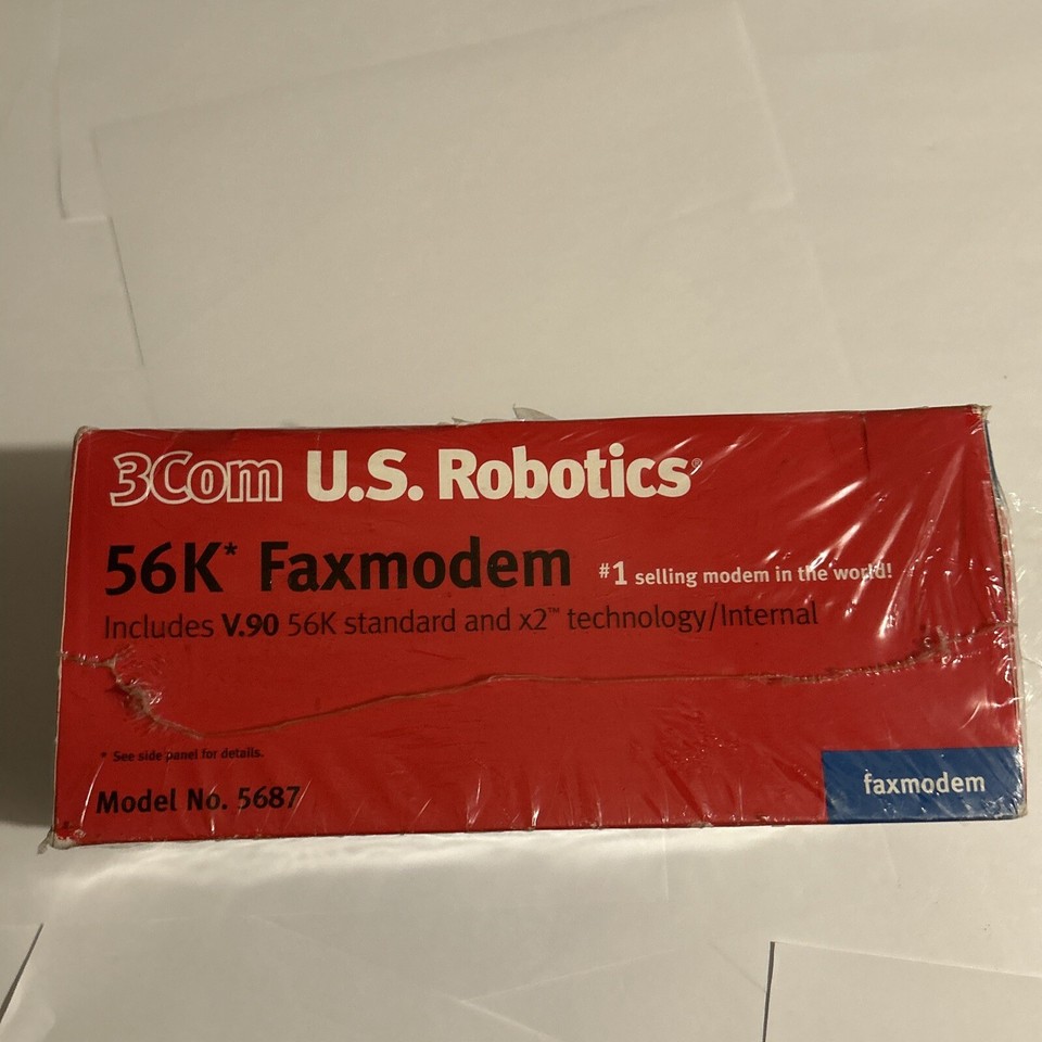 3Com 56K Faxmodem V90 | X2 Technology | New Open Box | High-Speed ...