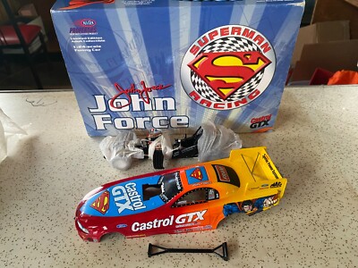 Action Racing 1/24 John Force Castrol 1999 Mustang Funny Car Superman ...