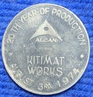 1974 ALCAN KITIMAT WORKS 20th Year Of Production ~ Aluminum Company ...