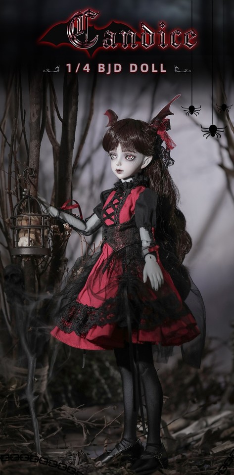 Custom 1/4 Ball Jointed Doll Gothic Angel Hand Made BJD Puppe Gift | eBay