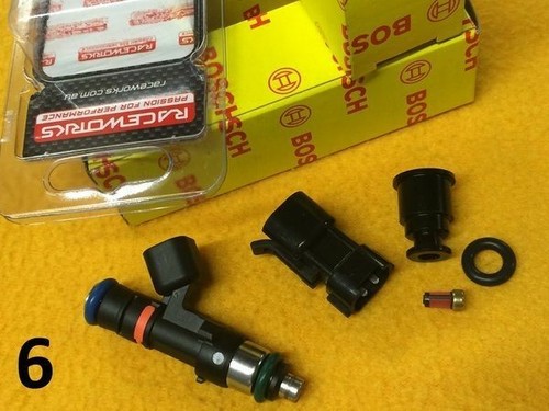 Set New 500cc BOSCH Fuel injectors E85 OK for R32 R33 R34 RB26DETT ...