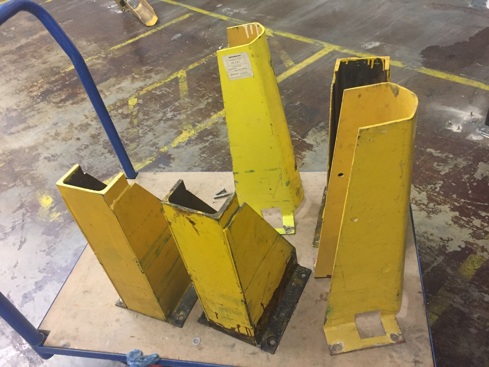 PALLET RACKING LEG PROTECTORS, CORNER GUARDS , VARIOUS TYPES (SG2120 ...