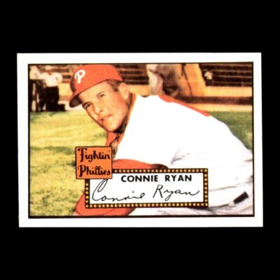 Connie Ryan 1983 Topps 1952 Reprint Series Philadelphia Phillies #107 ...