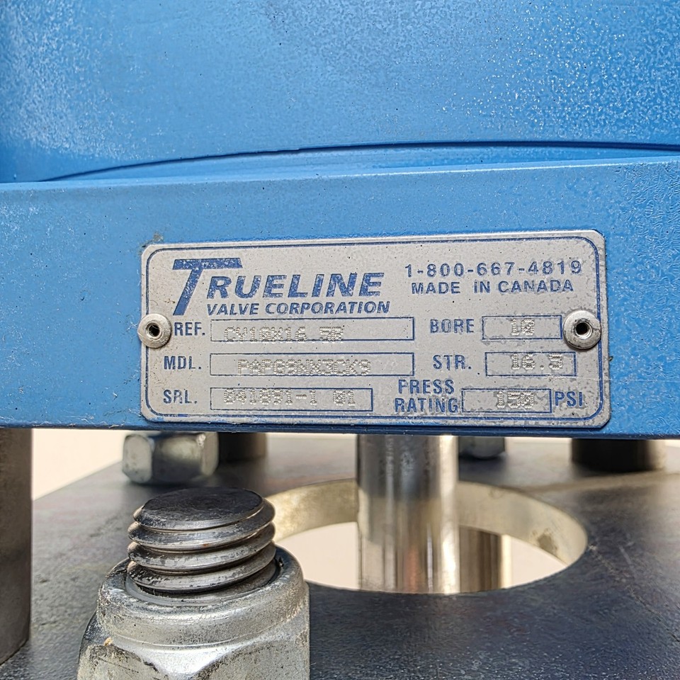Trueline 16" CL-150 Actuated Knife Gate Valve 316SS | eBay