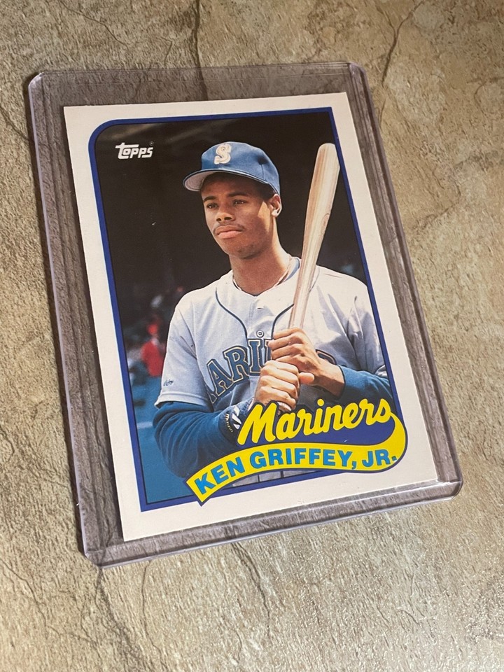1989 Topps Traded Ken Griffey Jr Rookie Card #41T (Mariners) - Clean ...