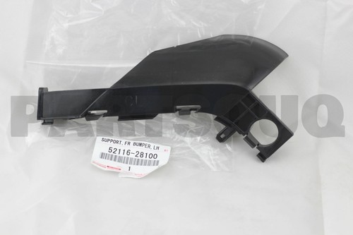 5211628100 Genuine Toyota SUPPORT, FRONT BUMPER SIDE, LH 52116-28100 | eBay