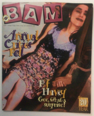 BAM Magazine #480 (March 1996, Annual Critic's Poll, PJ Harvey on cover ...