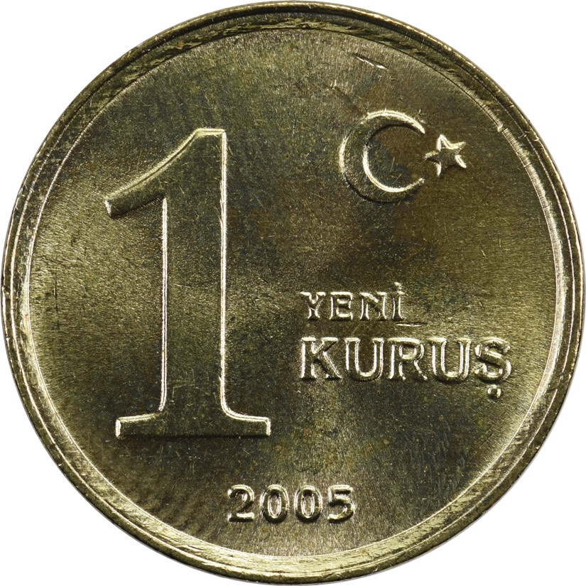 Turkey - 1 Yeni Kurus - 2005 - Unc - Mustafa Kemal Ataturk | eBay