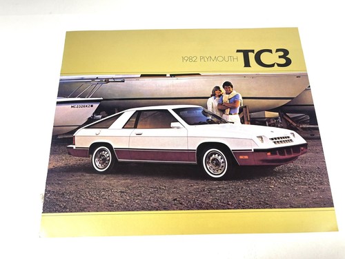 1982 Plymouth TC3 Original Car Dealer Sales Brochure Catalog | eBay