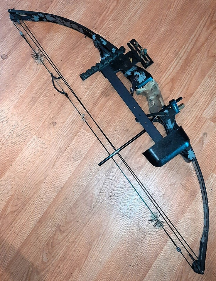 Official Ben Pearson - 50lb Compound Bow with case, arrows, etc... | eBay