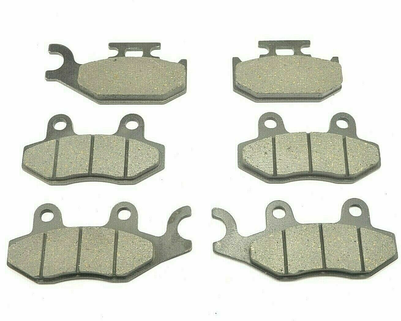 Front Rear Performance Brake Pads For Yamaha Raptor Raptor 700R YFM700 ...