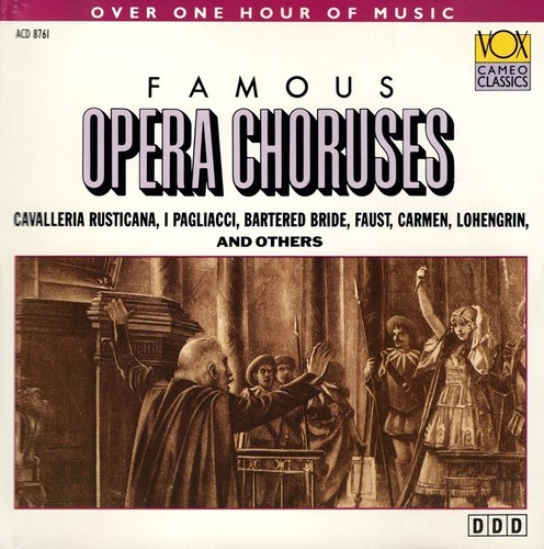 Famous Opera Choruses CD Vox Cameo Classics Marko Munih Josif Conta | eBay