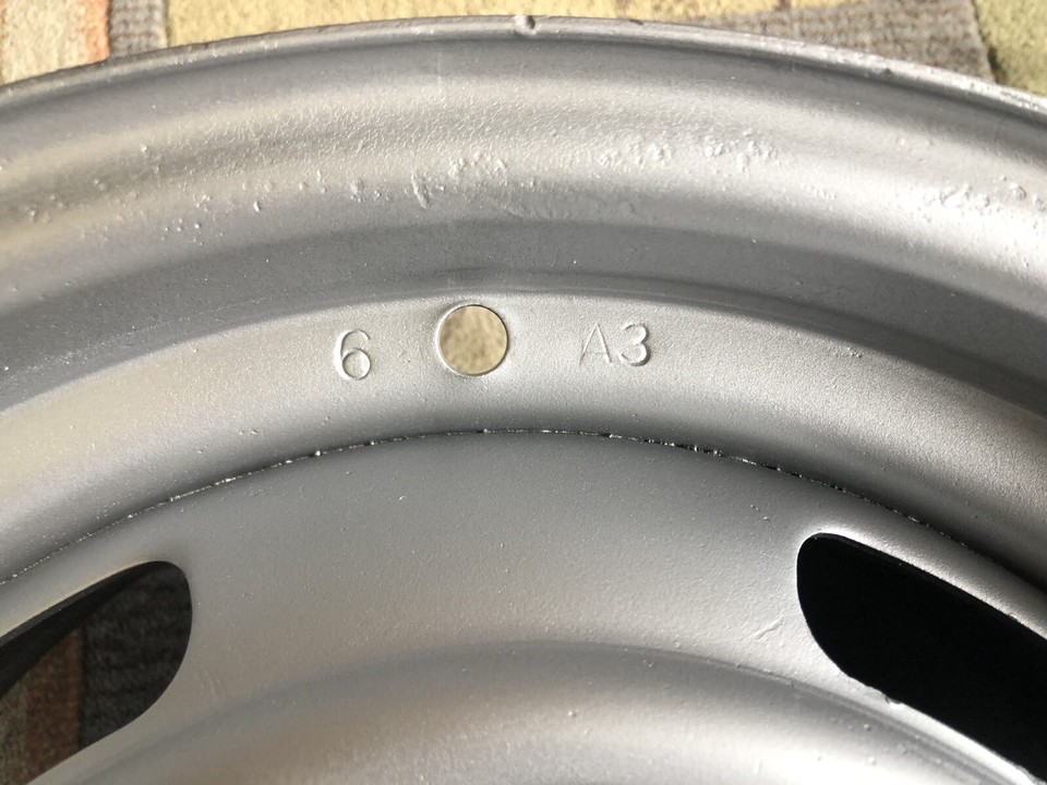 1967 Chevy 14x6 Rally GM Code A3 Steel Wheel 5x4.75 STRAIGHT | 14x6 ...