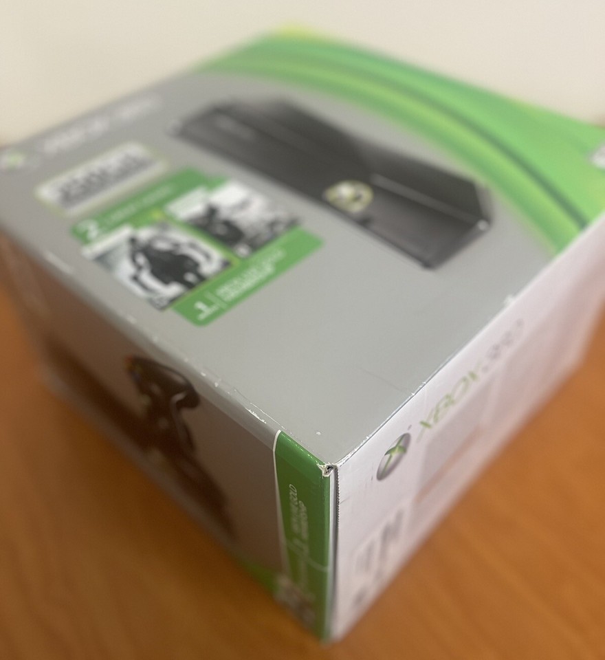 Microsoft Xbox 360 Spring Bundle 250GB Black Console **BOX + INSERT ...