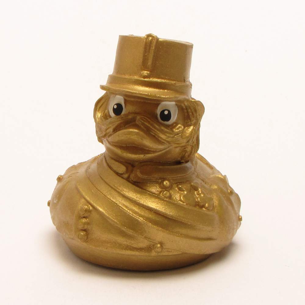 Rubber Duck Kaiser Franz-Josef - gold Bath Duck Rubber Ducky Rubber ...