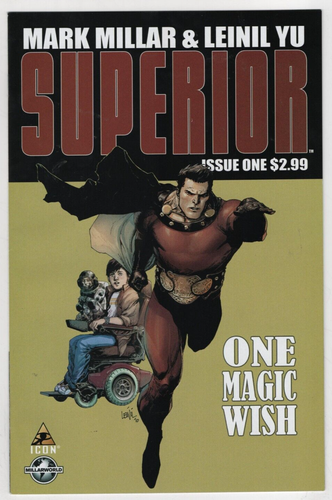 Superior Issue #1 Comic Book. Mark Millar. Leinil Francis Yu. Icon 2010 ...