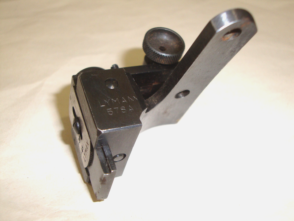 VINTAGE LYMAN NO. 57 SA MICROMETER RECEIVER SIGHT SAVAGE MODEL 99, GUN ...
