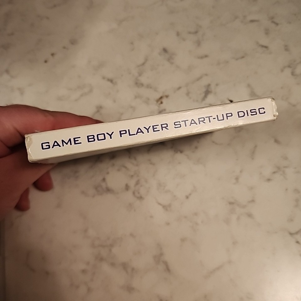Nintendo Gamecube Gameboy Player Startup Disc with Sleeve Case and ...
