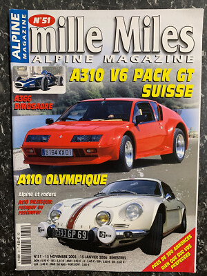 Mille Miles Alpine Magazine N°51 | eBay