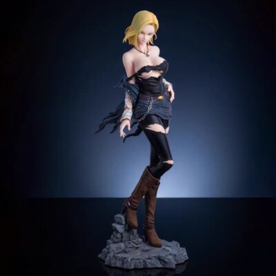 Figurina Lazuli Android 18 Sexy C18 Collezione Dragon Ball Z DBZ ...