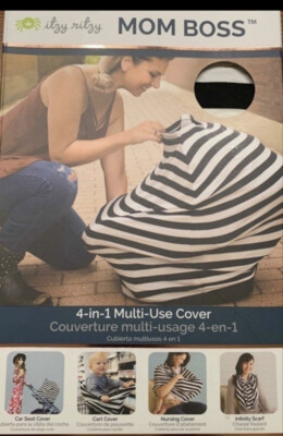 Itzy Ritzy 4-in-1 Cover for Nursing, Car Seat, & Shopping Cart ...