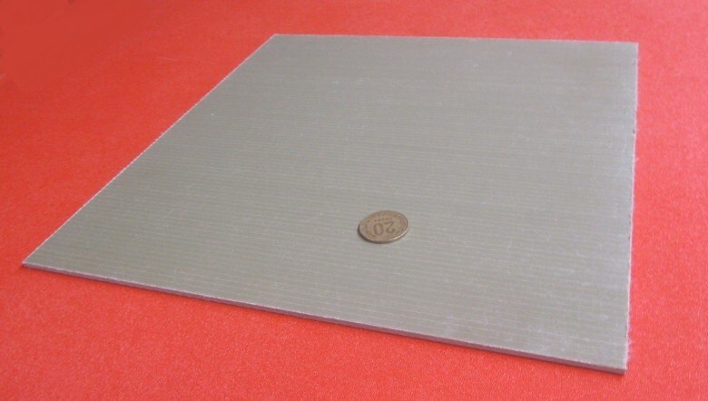 Fiberglass Sheet, Extren .125" (1/8") x 12" x 12" Olive Green, 2 Units ...