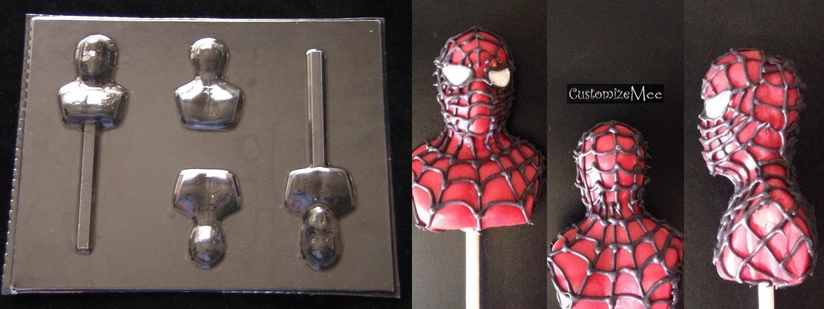 Spider Man Chocolate Mold