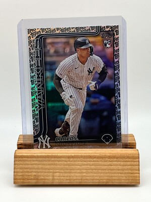 2025 Topps Series 1 Carlos Narvaez TOPPS FOIL Fanatics YANKEES RC 115 ...