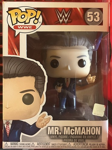 Funko Pop! Vinyl: WWE Wrestling - Vince McMahon (in Suit) #53 AEW NXT ...