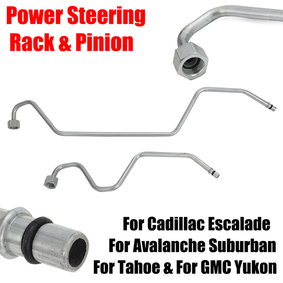 Power Steering Rack & Pinion Hydraulic Line Transfer Lines For GM ...