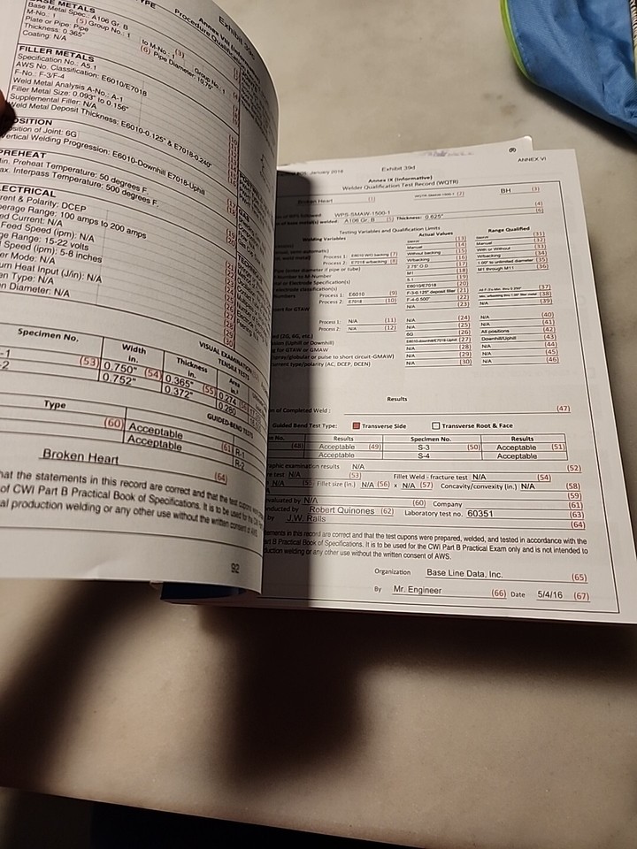 Cwi Welding Books All Welding Inspection Books For Cwi | eBay