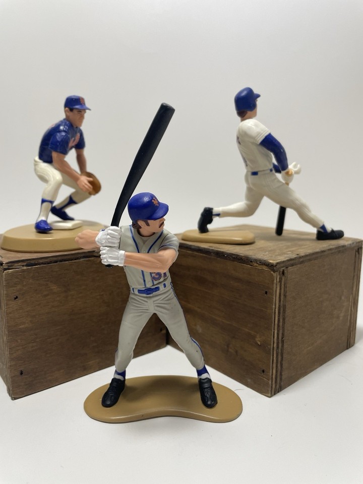 MIKE PIAZZA, NY Mets Starting Lineup Figures Robin Ventura, Rey Ordonez ...
