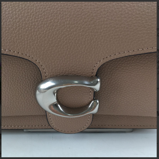 COACH 73995 Tabby 26 Shoulder Bag Brown Dark stone Leather Crossbody ...