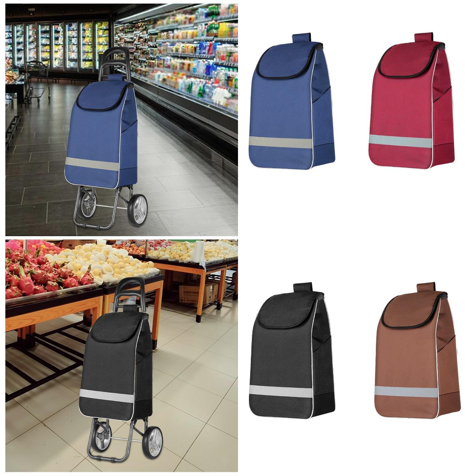 Carrello della spesa pieghevole Borsa di ricambio per carrello della ...