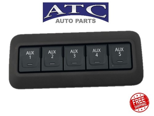 84688686 New GM 9L7 Auxiliary Multi Switch Brown for 2019-2023 Sierra ...