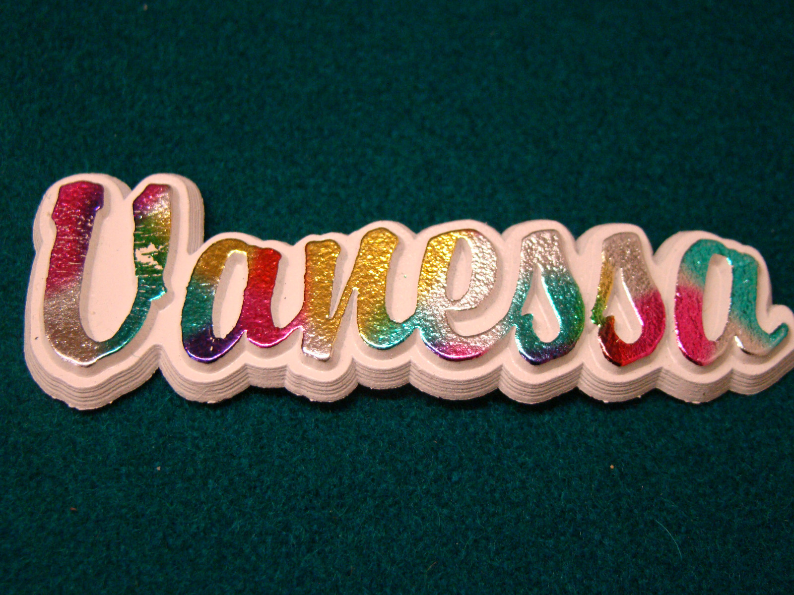 Personalized Name Magnets Refrigerator Magnets Rainbow Magnets Names R ...