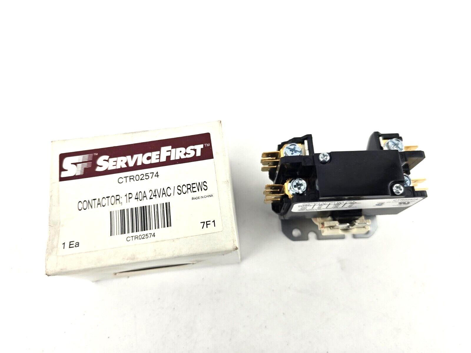 ServiceFirst Trane Contactor Relay 1 Pole 40 Amp CTR2574 CTR02574 ...