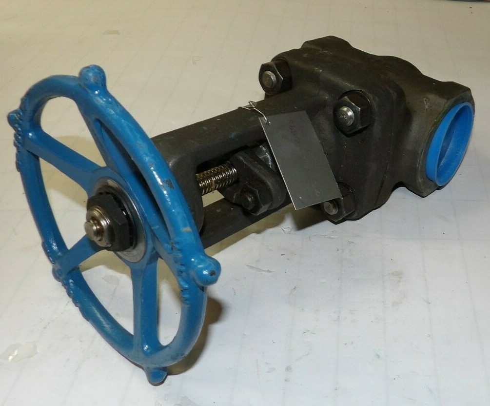 NEW VELAN ANSI 600 BOLTED BONNET MANUAL GATE VALVE 2" SOCKET WELD W ...