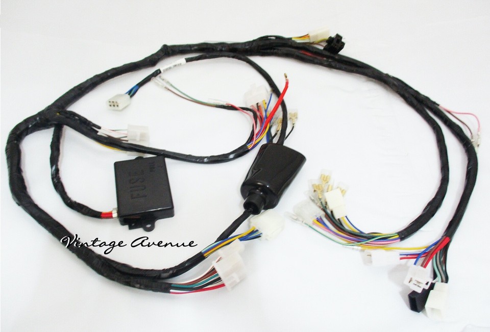 1978-1980 Yamaha XS650 E/F/G Wiring Looms Harness 3G1-82590-51 TW371 ...
