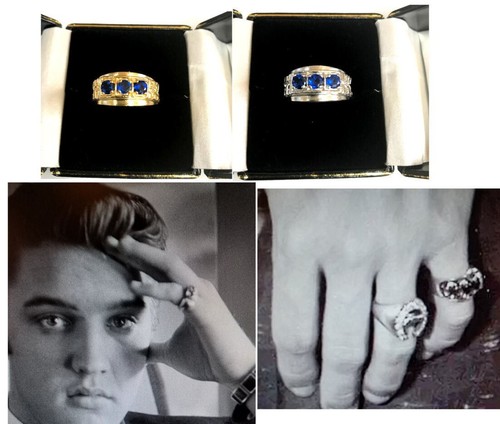 Elvis 3 stone ring | eBay