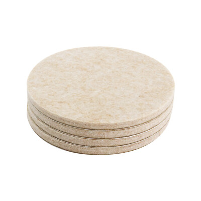 Surface Gard 76mm Beige Round Felt Floor Protection - 4 Pack | eBay ...