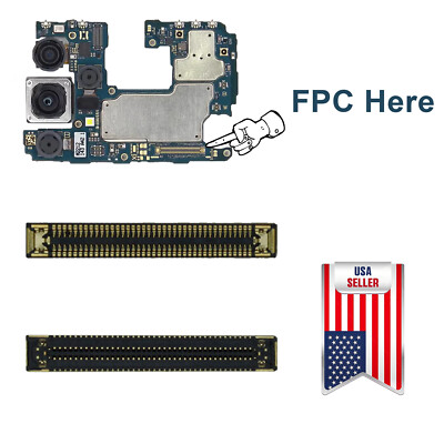 2PCS FPC Connector Port On motherboard For Samsung Galaxy A32/A52/A53 ...